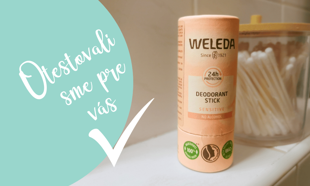 Weleda Deodorant Stick Sensitive BIO – přirozená ochrana bez kompromisů ...